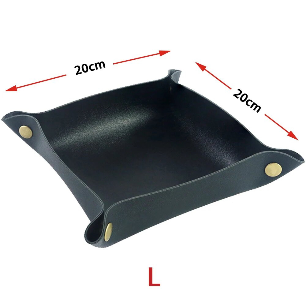 Черный квадратный лоток для кубиков Dice tray L-Black