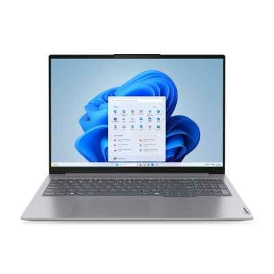 Ноутбук ThinkBook 16 G7 ARP 21MW009VAK AMD Ryzen 5 7535HS, 3.3 GHz - 4.55 GHz, 16384 Mb, 16" WUXGA 1920x1200, 512 Gb SSD, AMD Radeon 660M, No OS, серый, 1.7 кг, 21MW009VAK
