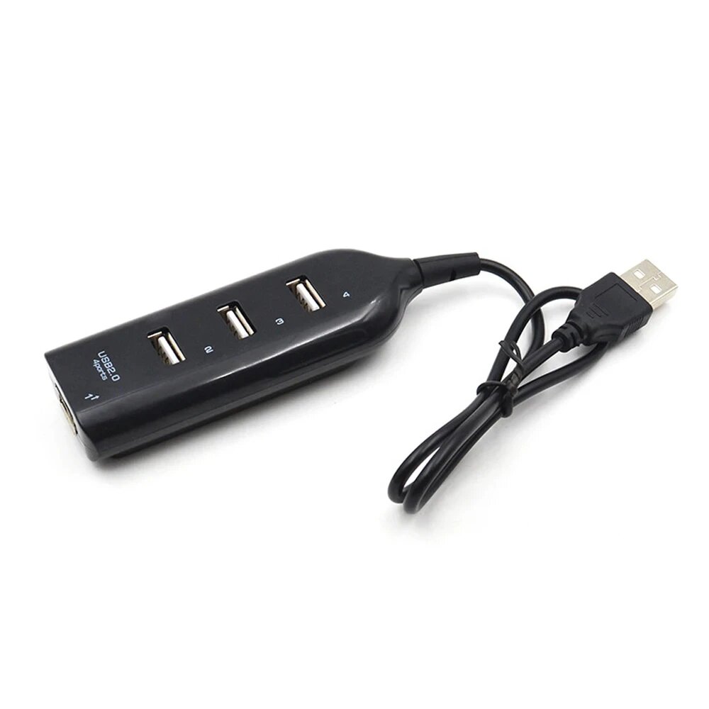 KEBIDUMEI USB 3.0 Хаб 4 Порта Black