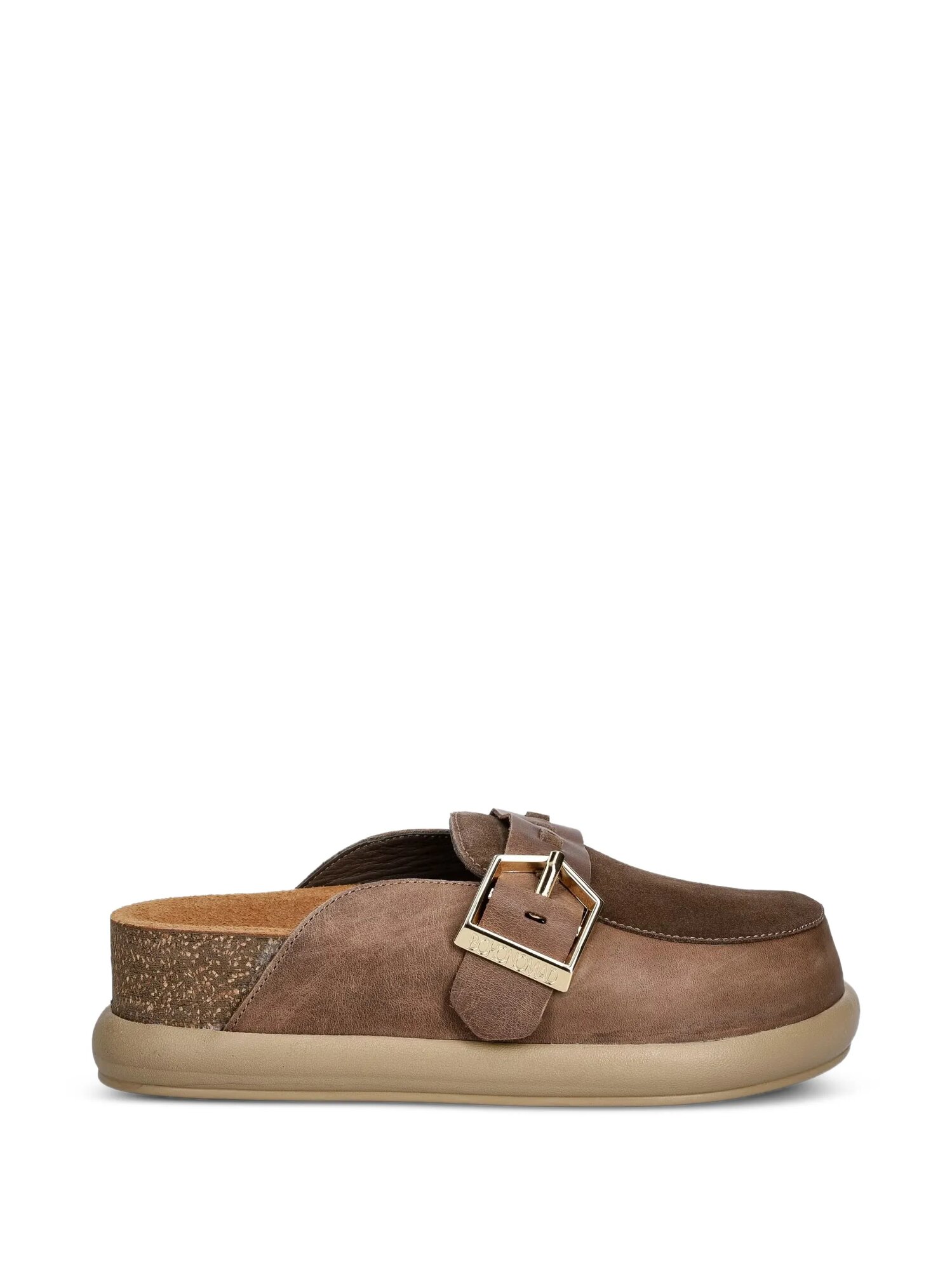 Мюли Buckle-fastening panelled mules