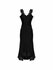 Платье Alexander McQueen Lace-insert midi dress, размер 42