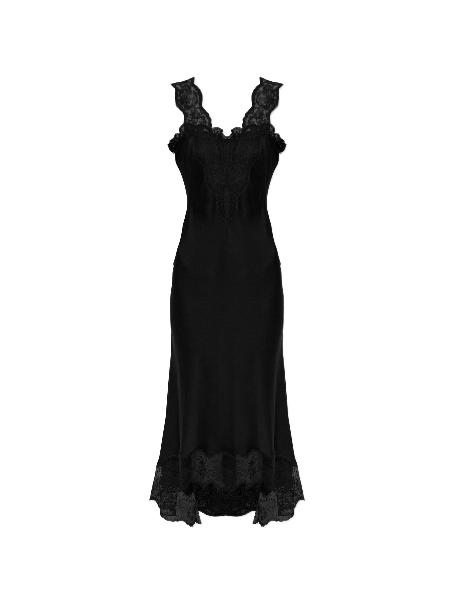 Платье Lace-insert midi dress