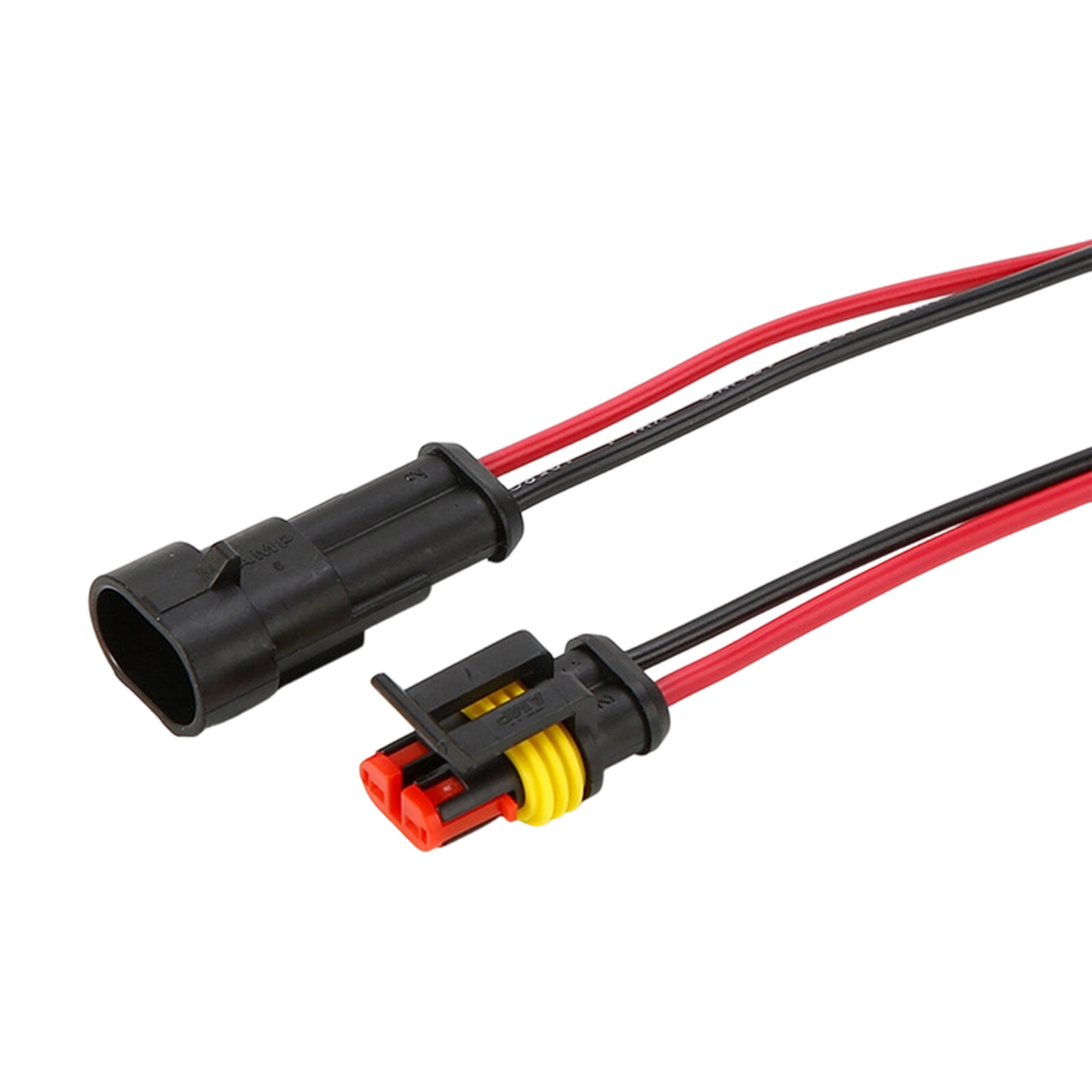 Пара водонепроницаемых автомобильных разъемов 18AWG 1-6