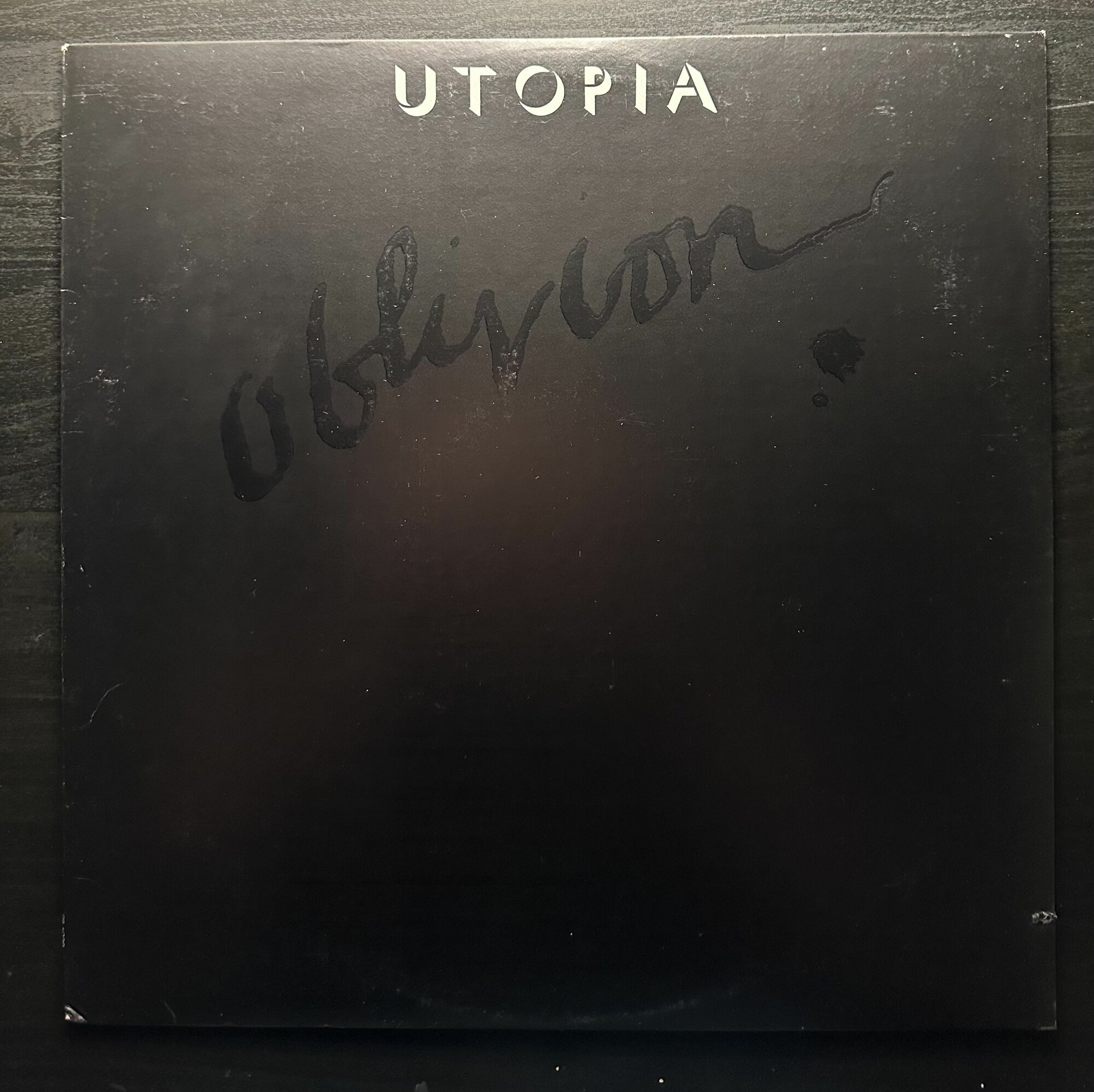 Виниловая пластинка Utopia Oblivion (США 1983г.)