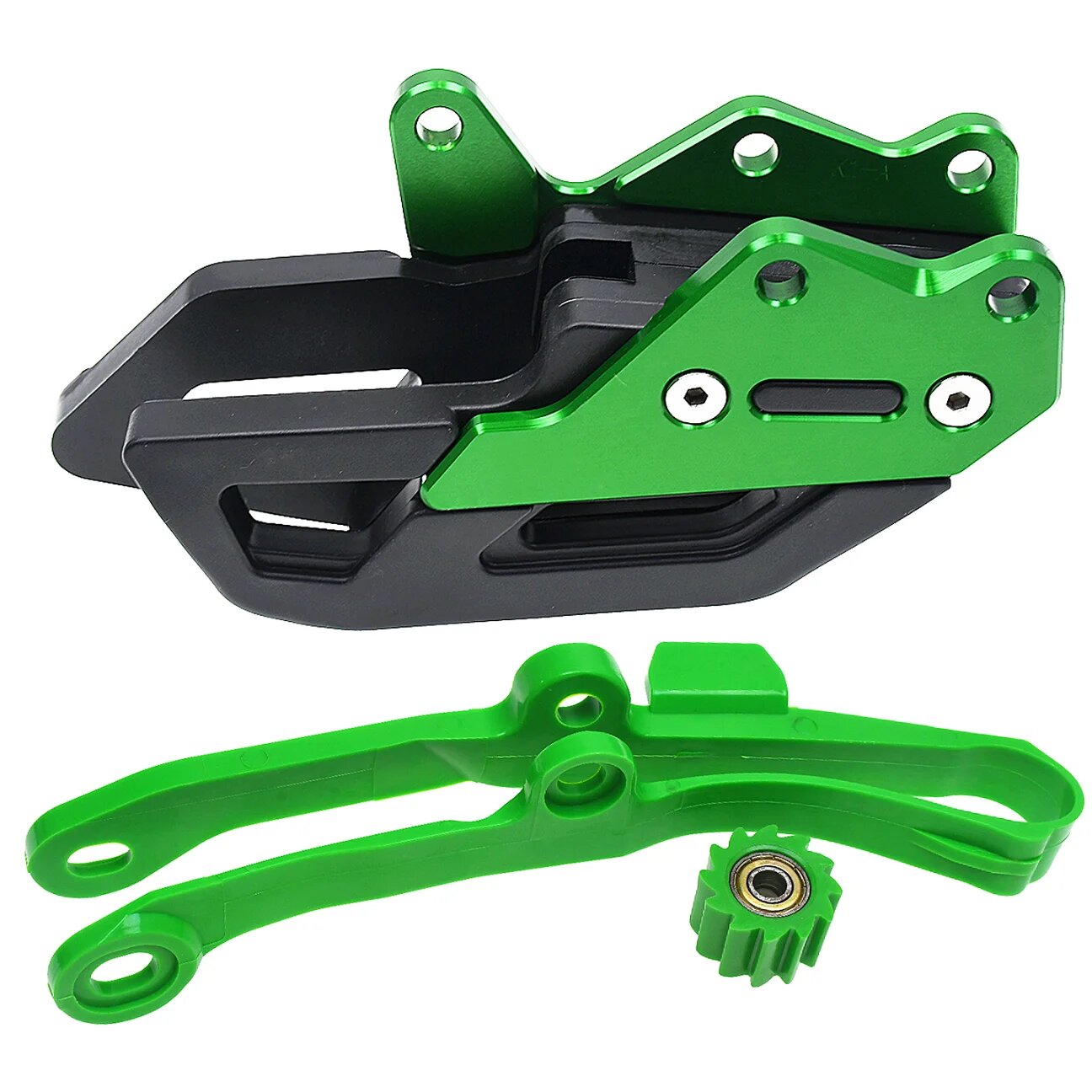 Защита рычага мотоцикла Kawasaki KXF/KX/KLX, Зеленый