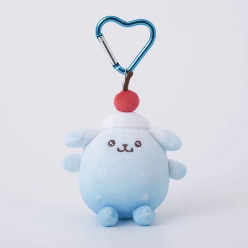 Плюшевый брелок Pompompurin Sanrio мятно-шоколадного цвета Голубой, VSP4