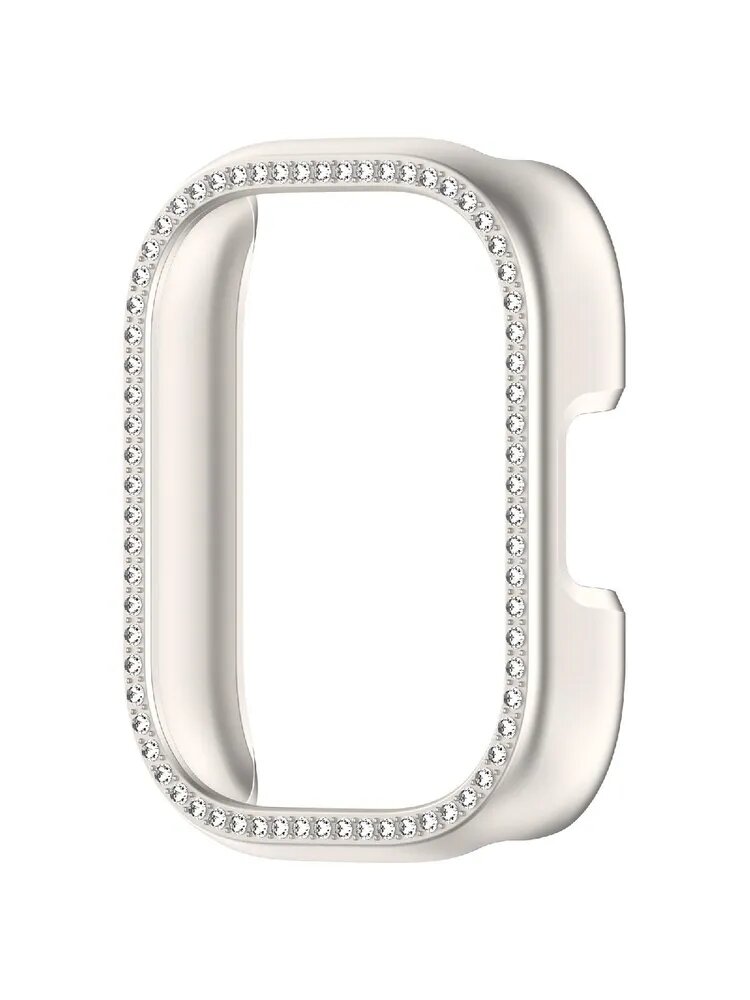 (1 шт.) Redmi Watch5 Lite Однорядный защитный корпус с бриллиантовой полостью-матовый цвет Starlight