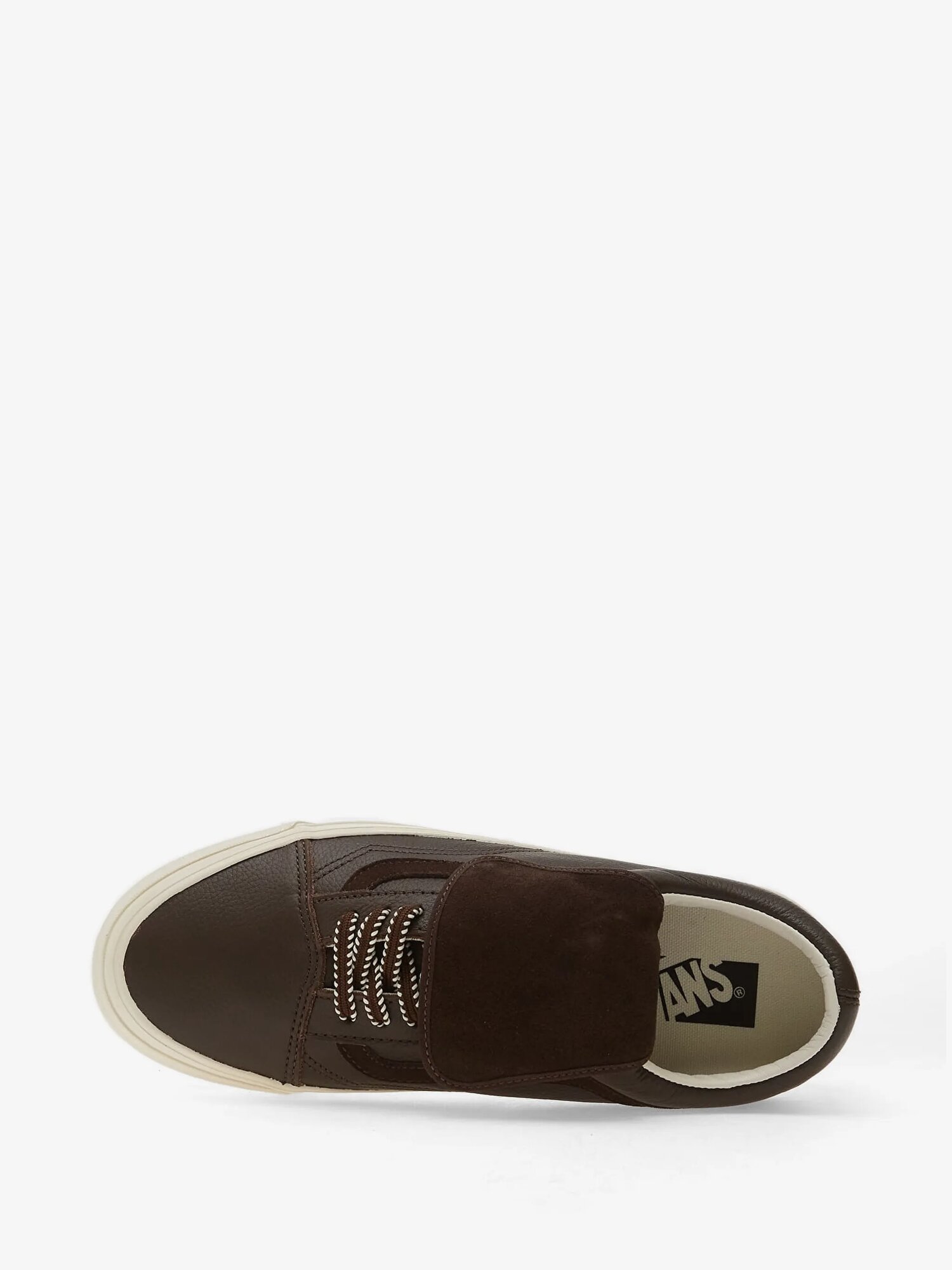 Кроссовки VANS LX Old Skool EXT, размер 9,5 US, коричневый — фото 1
