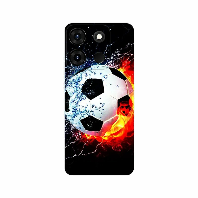 Для Infinix Smart 7 HD чехол противоударный Мягкий TPU силиконовая задняя крышка Smart 7 HD, 11