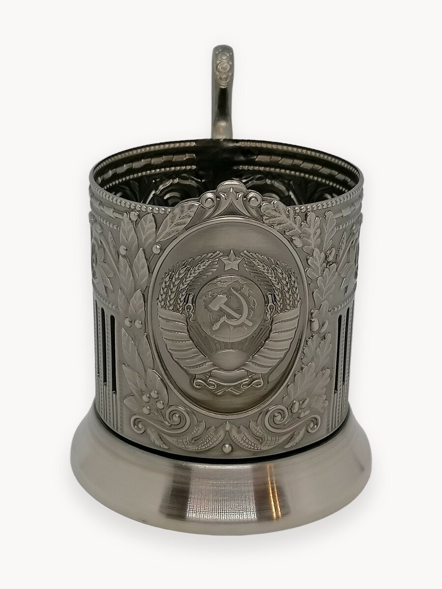 Подстаканник Кольчугинский мельхиор