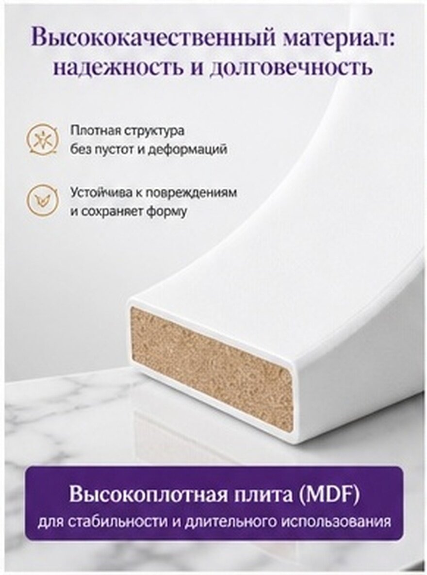 Стойка Для Ювелирных Изделий С Реалистичной Моделью Шеи Белого Цвета 12.00X10.00X10.00Cm