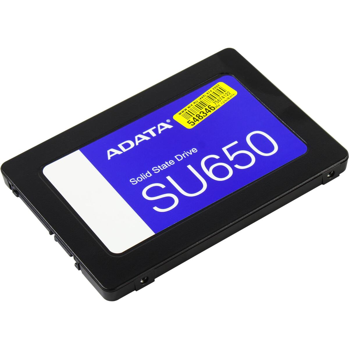 Ultimate SU650 ASU650SS-512GT-R 512 Гб SATA 6Gb/s (SATA-III) 2.5" (толщиной 7 мм) кэш SLC-кэш без указания объема, TBW 280, 0.55 DWPD — фото 1