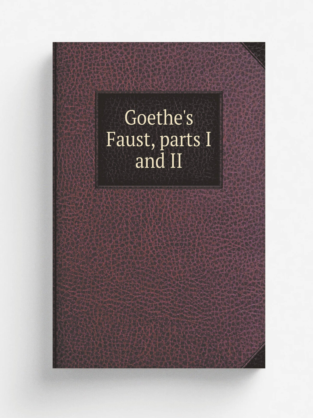 Goethe's Faust, parts I and II