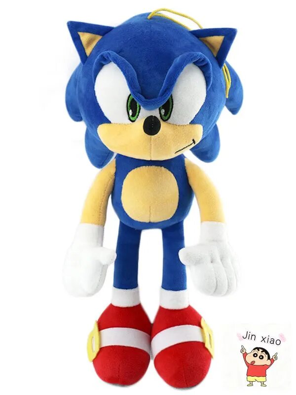 Плюшевая игрушка Sonic The Hedgehog "Ёжик Соник" 30 см, синяя