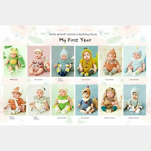 Набор подставки для фото на стол, 12 фотографий, кристаллическая фарфоровая отделка, 20x30 см