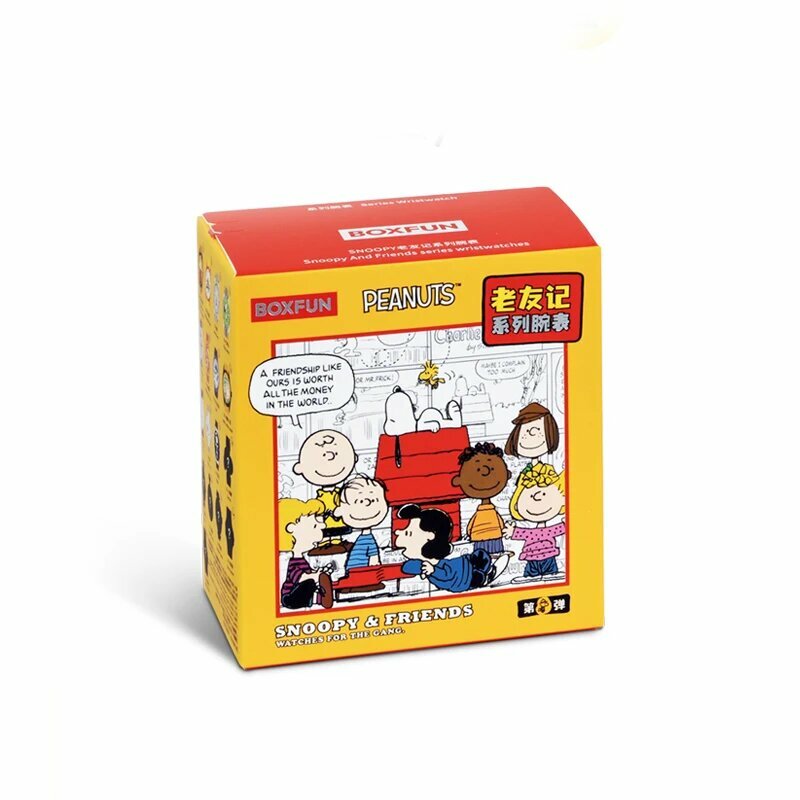 Коллекционные часы-сюрприз MINISO Snoopy & Friends 1pcs