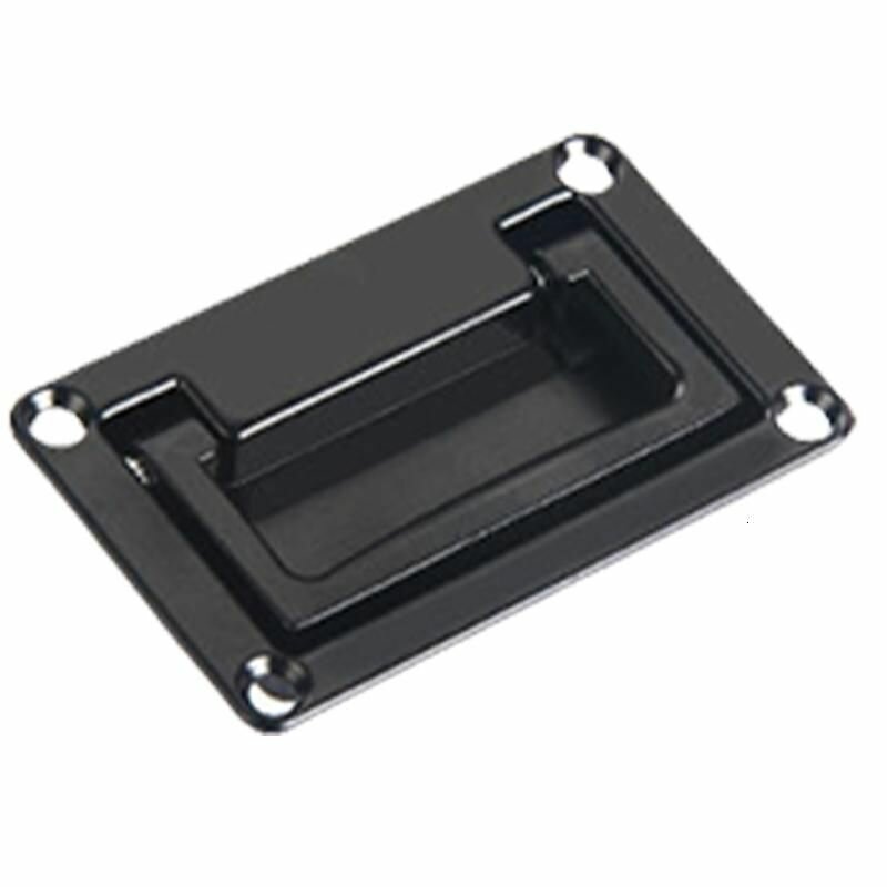 Черная встраиваемая ручка из цинкового сплава, - черная труба