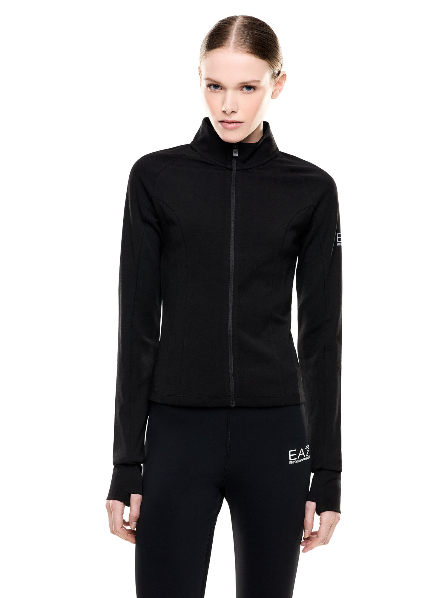 Толстовка EA7 Emporio Armani Natural Ventus 7 FZ Slim Black (INT: L)