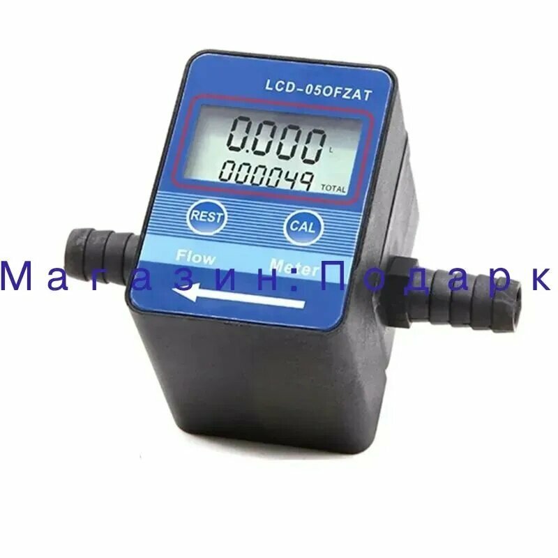 Счетчик жидкости DN10 30-1200 л/ч, датчики расхода воды, масла, измерительный прибор, расходомер жидкости