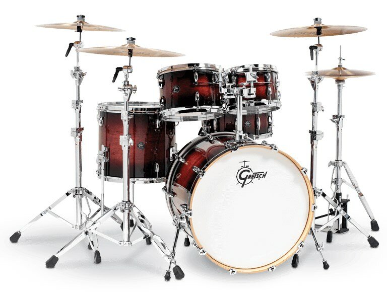 Gretsch RN2-E825-CB Renown Барабанная установка, красная (3 коробки)