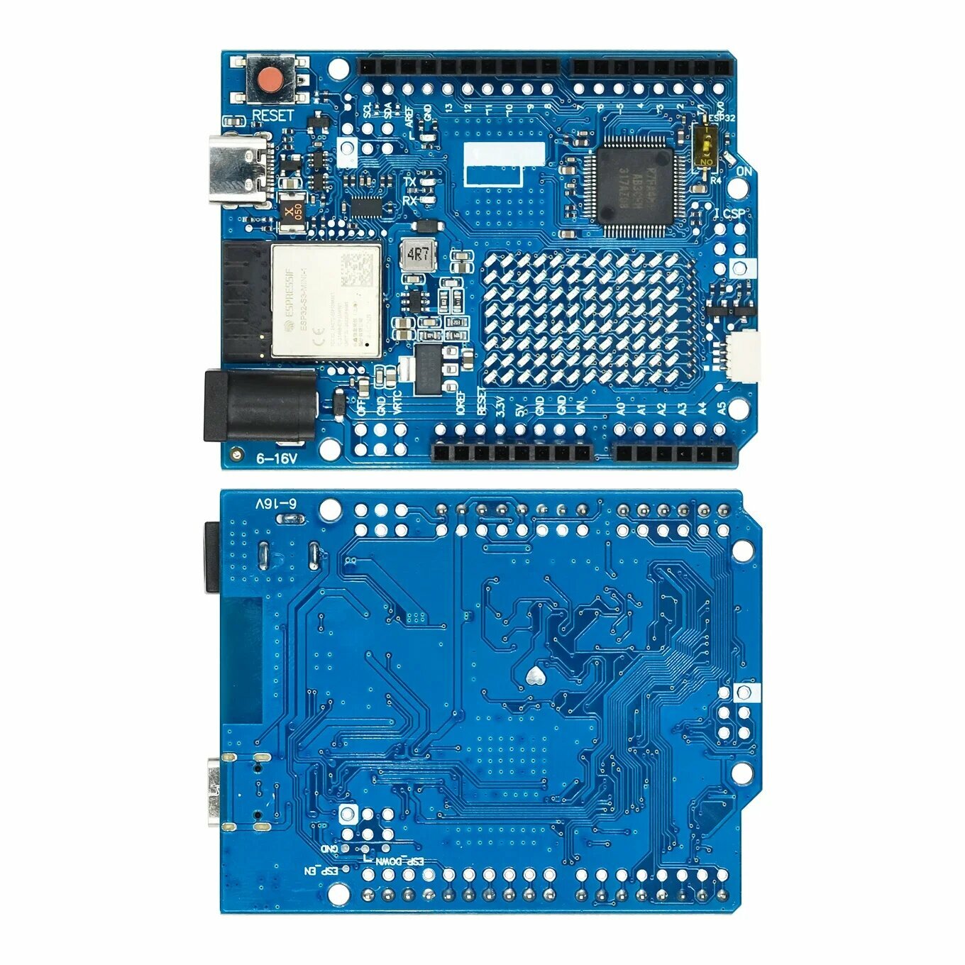 Arduino UNO R4 Minima ESP32-S3 WiFi, Цвет: WIFI version