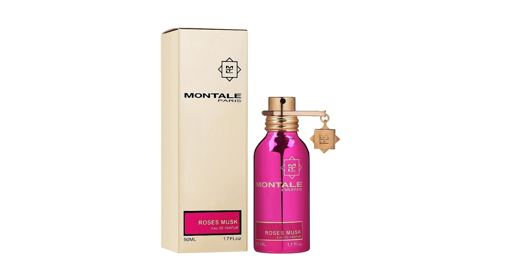 MONTALE Roses Musk Парфюмерная вода для женщин, цветочные ноты, 50 ml