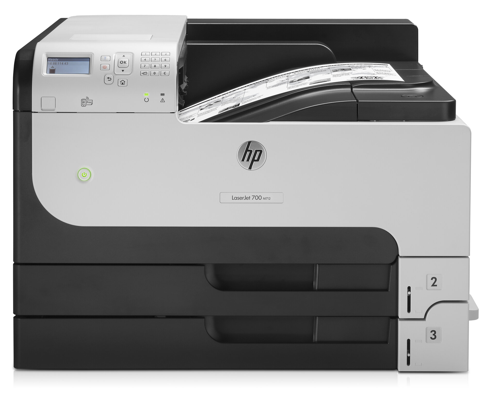 Принтер HP LaserJet Enterprise 700 M712dn, Ethernet (RJ-45), USB Type-A, ARM Cortex с частотой 800 МГц