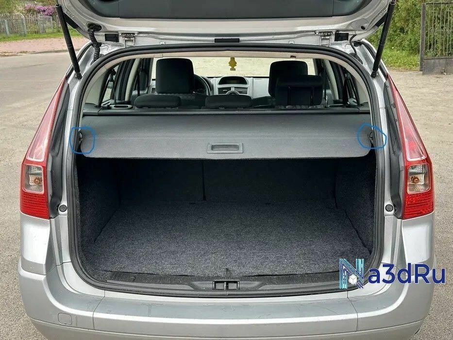 Крепление полки багажника Renault Megane 2