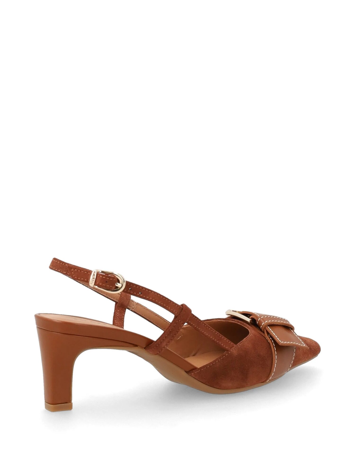 Туфли Frau Suede slingback pumps, размер 40, brown — фото 1