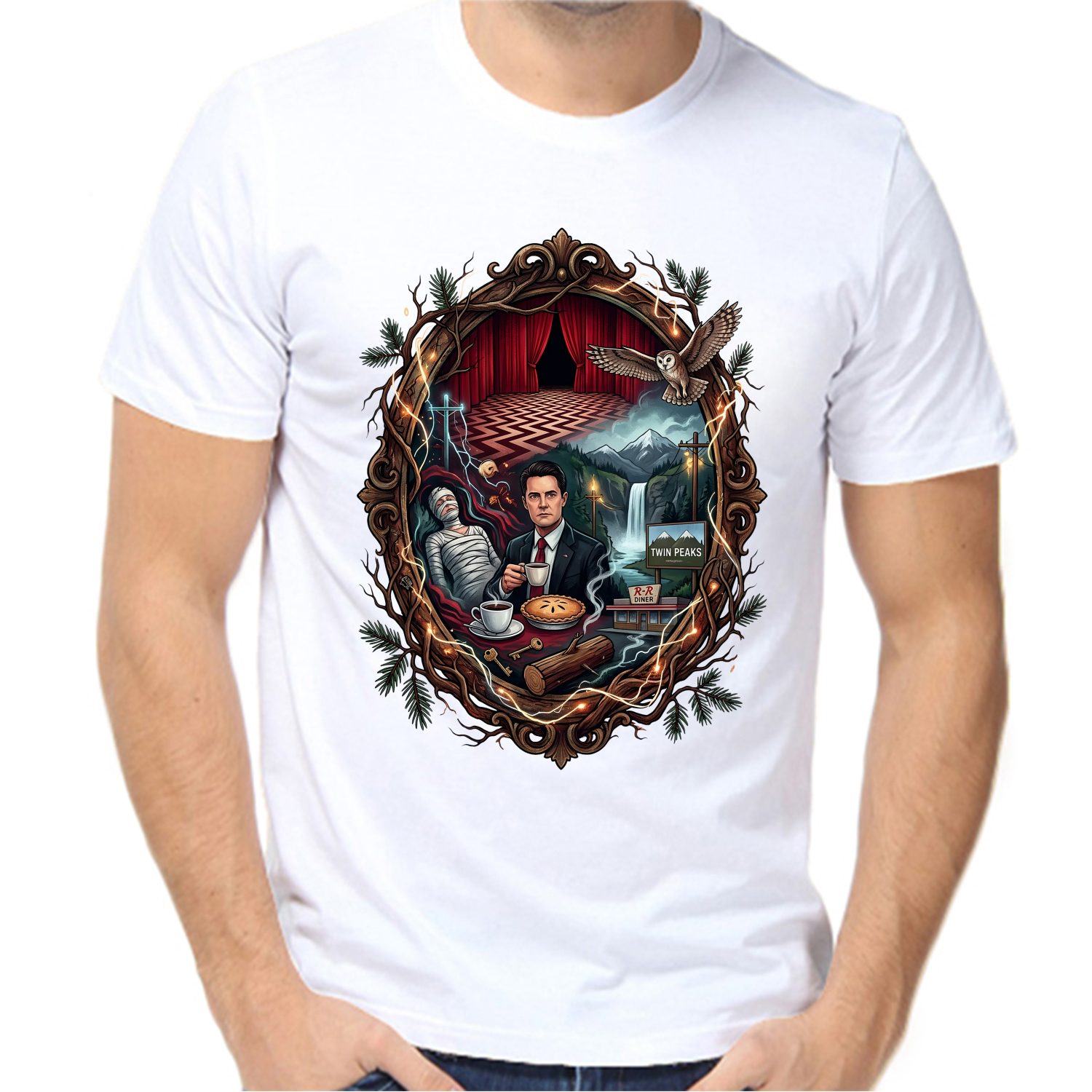 Футболка Твин Пикс Twin Peaks