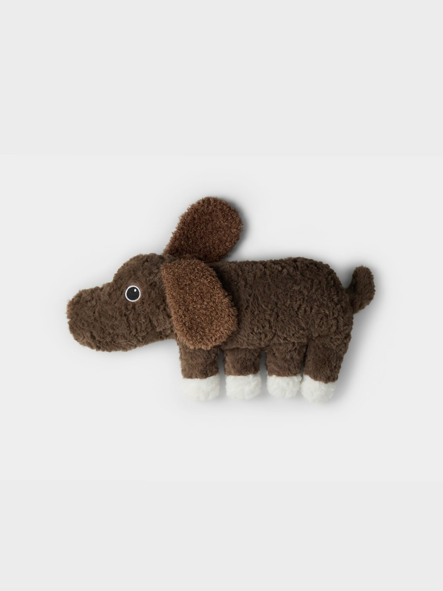 Подушка декоративная, 50х28 см, полиэстер, коричневая, Собачка, Dog toy, Kuchenland
