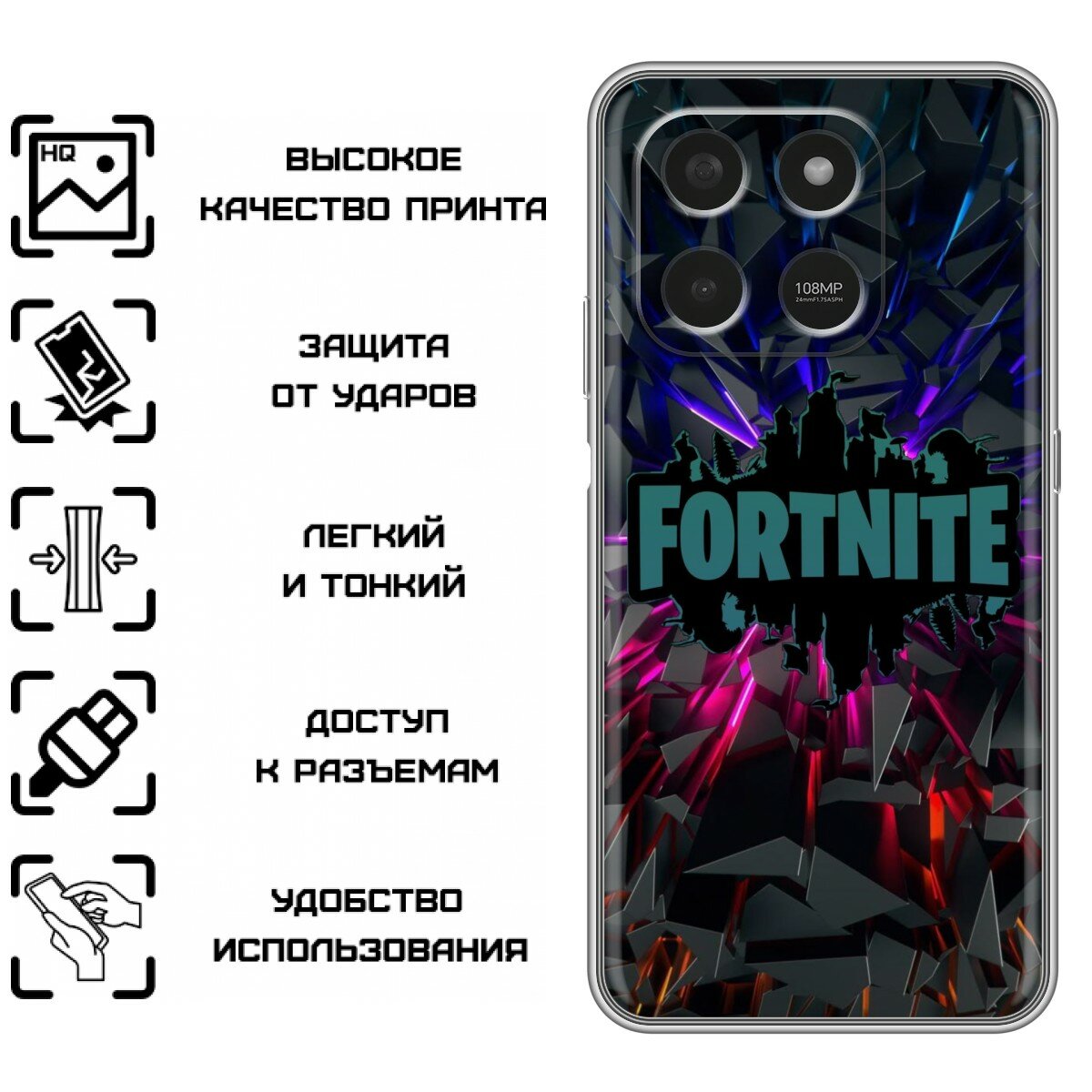 Чехол для Honor X7d — фото 1