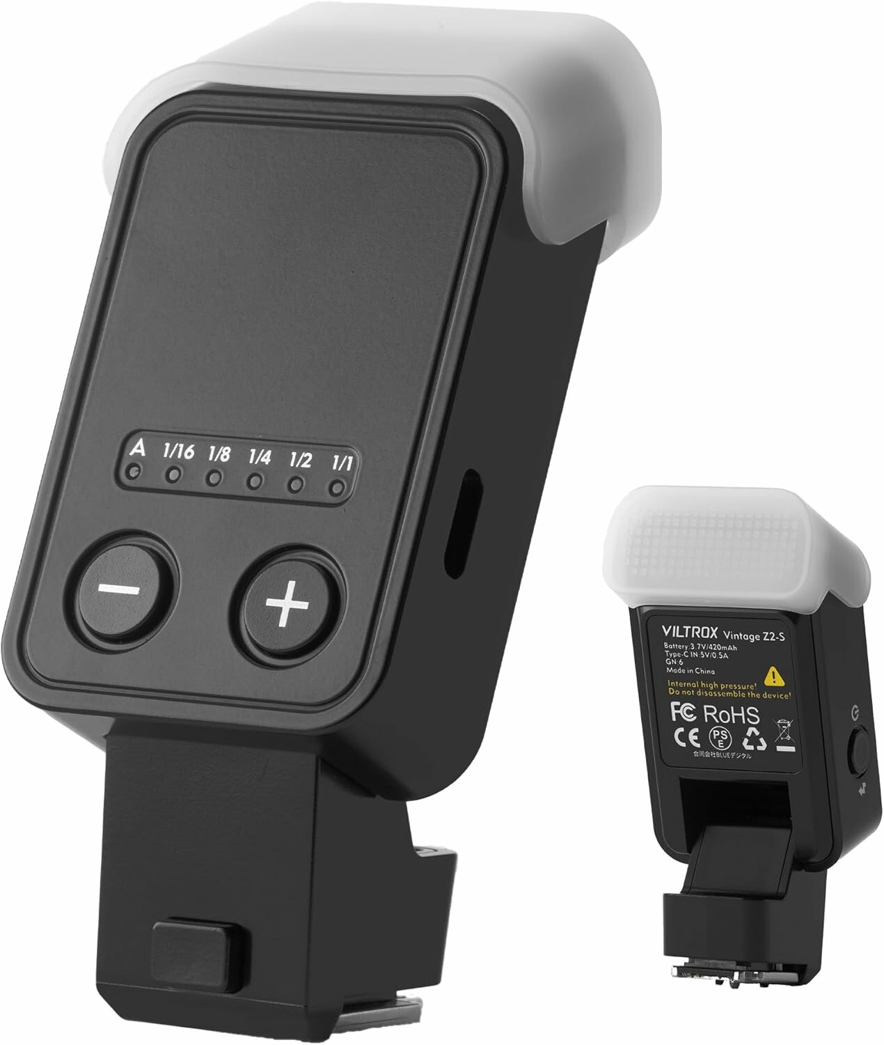 Вспышка VILTROX Z2-F, для Fujifilm, легкая, складная, перезаряжаемая, с USB-C