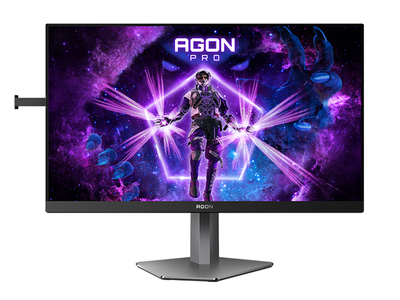 AOC 24.5" Монитор AG256FS, FHD 1920x1080 Fast IPS 390Hz 1 мс GTG 400 Игровые мониторы стальной серый