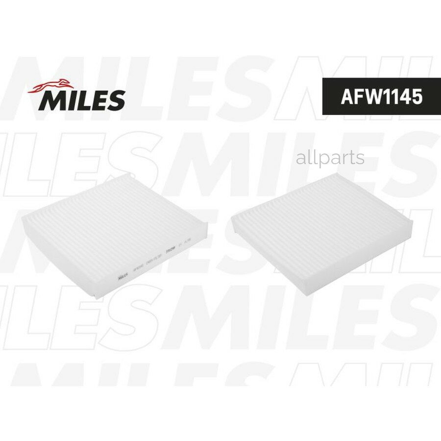 MILES AFW1145 Фильтр салона FORD FOCUS C-MAX/MONDEO 07-/VOLVO C30/C70/S40 04-