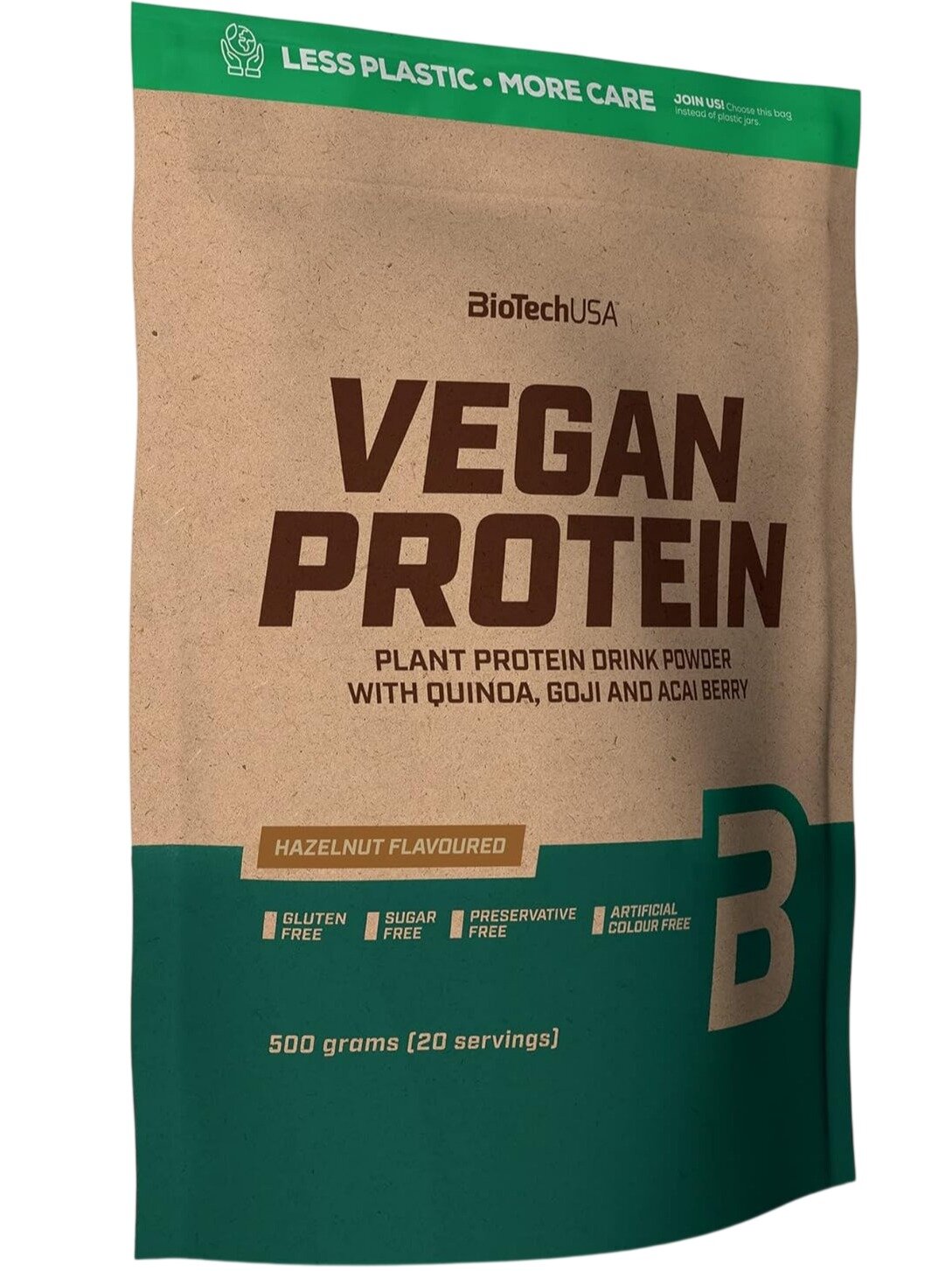 Протеин для веганов BioTechUSA Vegan Protein 500 г, Лесной орех