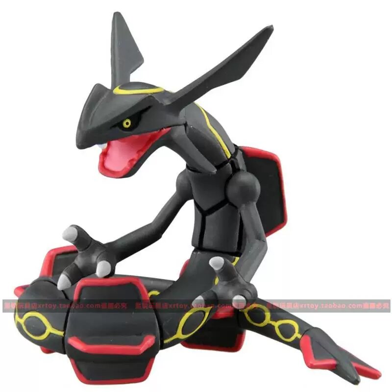 Фигурка Pokémon Dark Rayquaza (Черный Рейкуаза), легендарный покемон, большая фигурка, офисная игрушка, Gengar, слепая