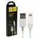 Hoco Кабель для Iphone Lightning/USB 2.0 Type-A, белый, 1м