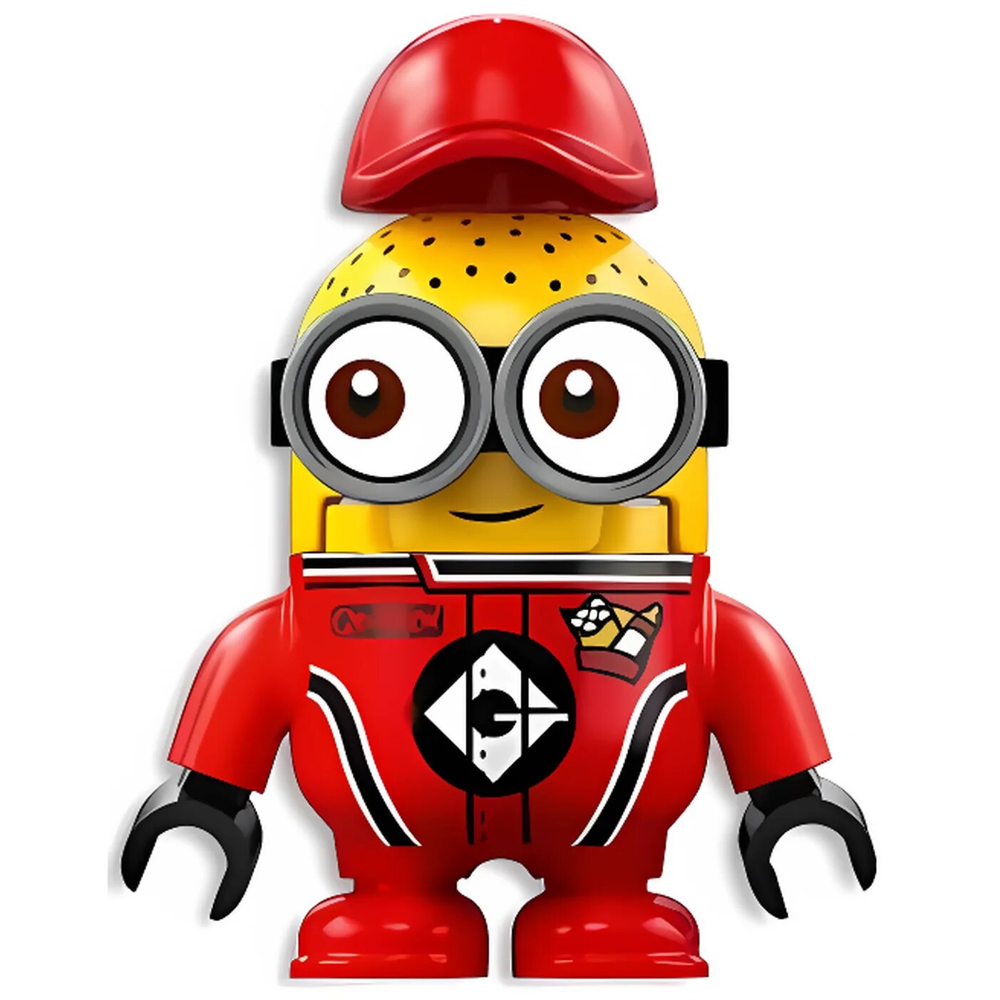 Минифигурка Lego Despicable Me and Minions Minion Pit Crew Ron mnn017 U