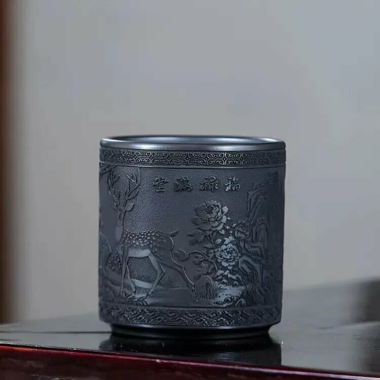 Пиала 215 мл черный матовый, черный, 1 шт