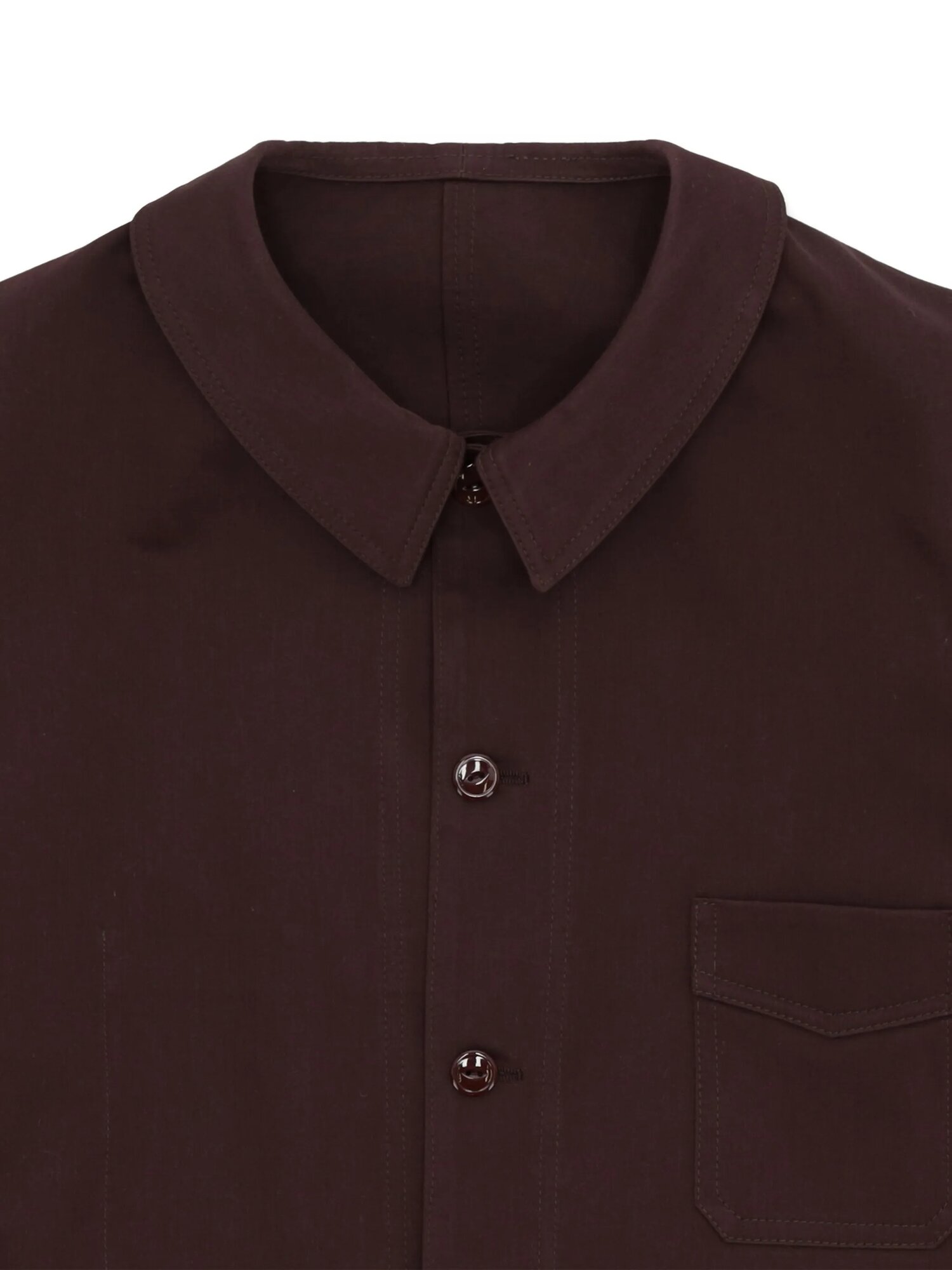 Куртка FORTELA Boulevard patch-pocket shirt jacket, размер L, brown — фото 1