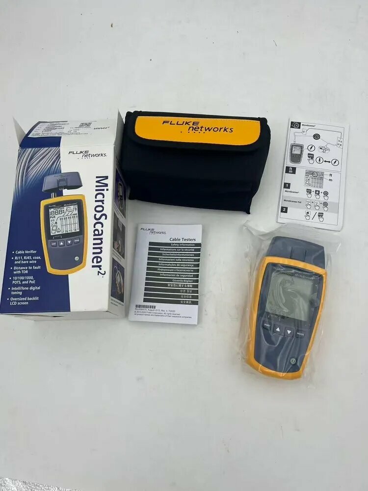 Тестер кабельный Fluke Networks MicroScanner2 MS2-100 — фото 1