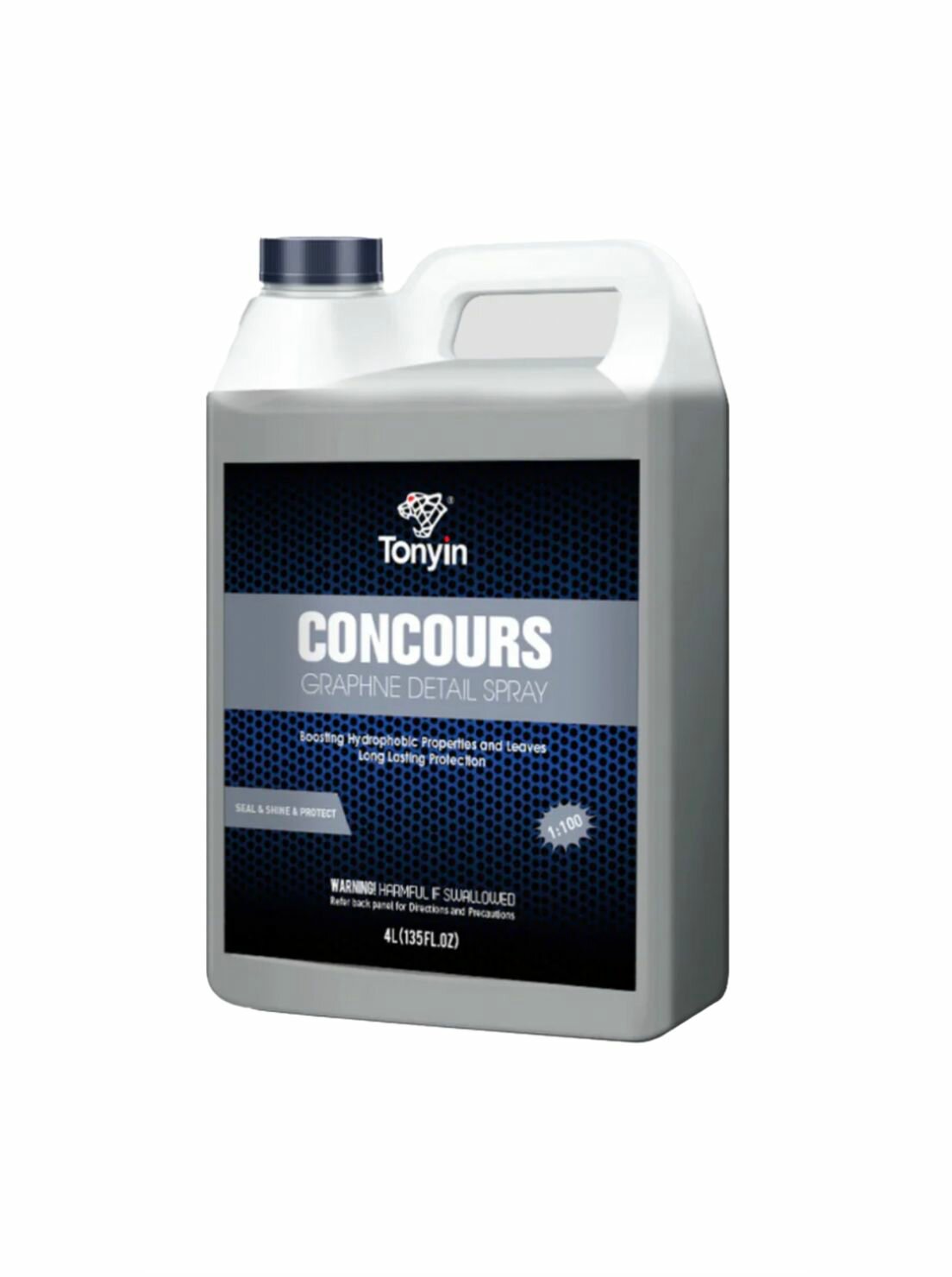 Покрытие для кузова (квик-детейлер с содержанием графена) TC05B CONCOURS GRAPHENE DETAIL SPRAY TONYIN, 4 л.