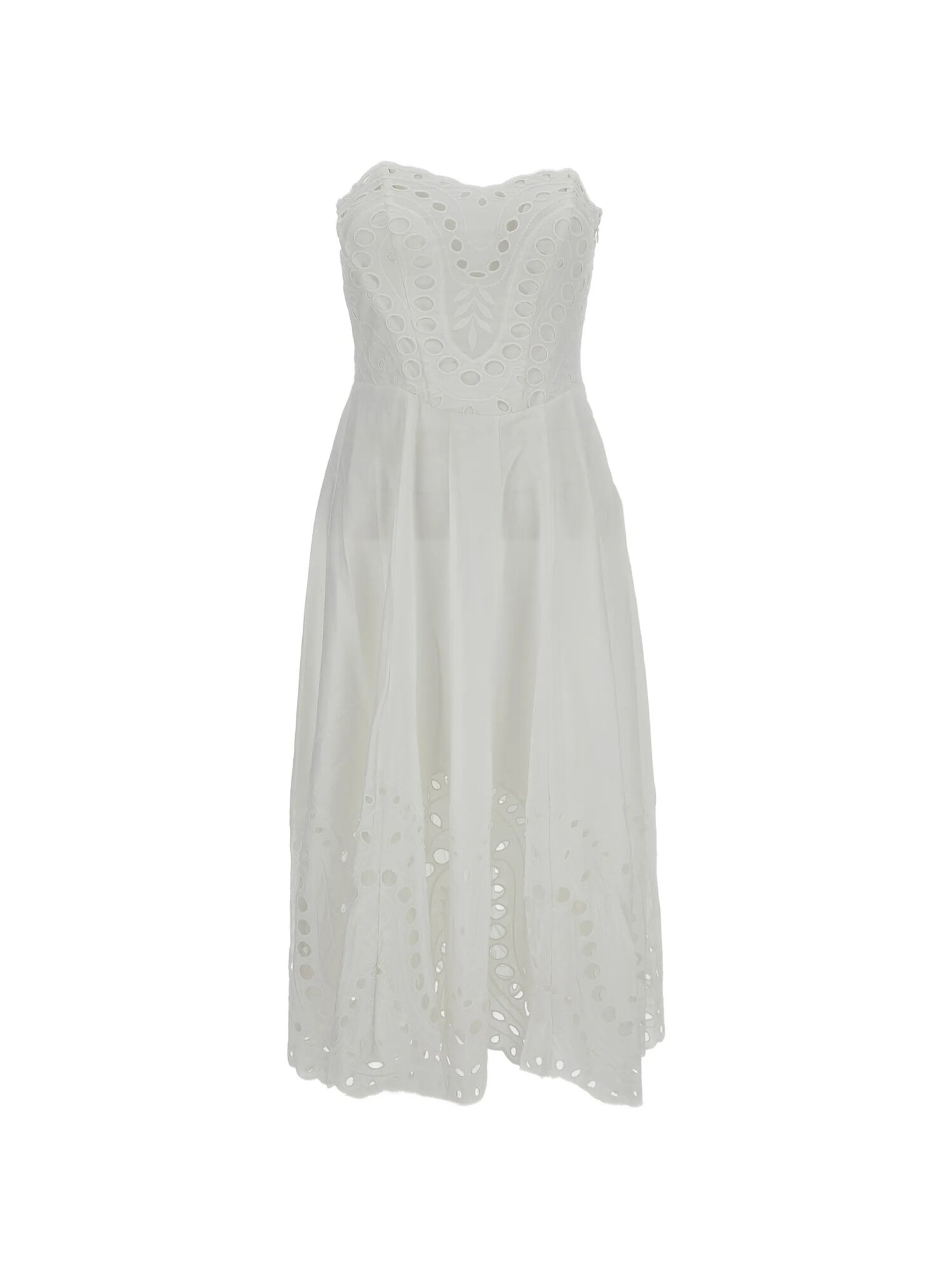 Платье Marlin strapless midi dress