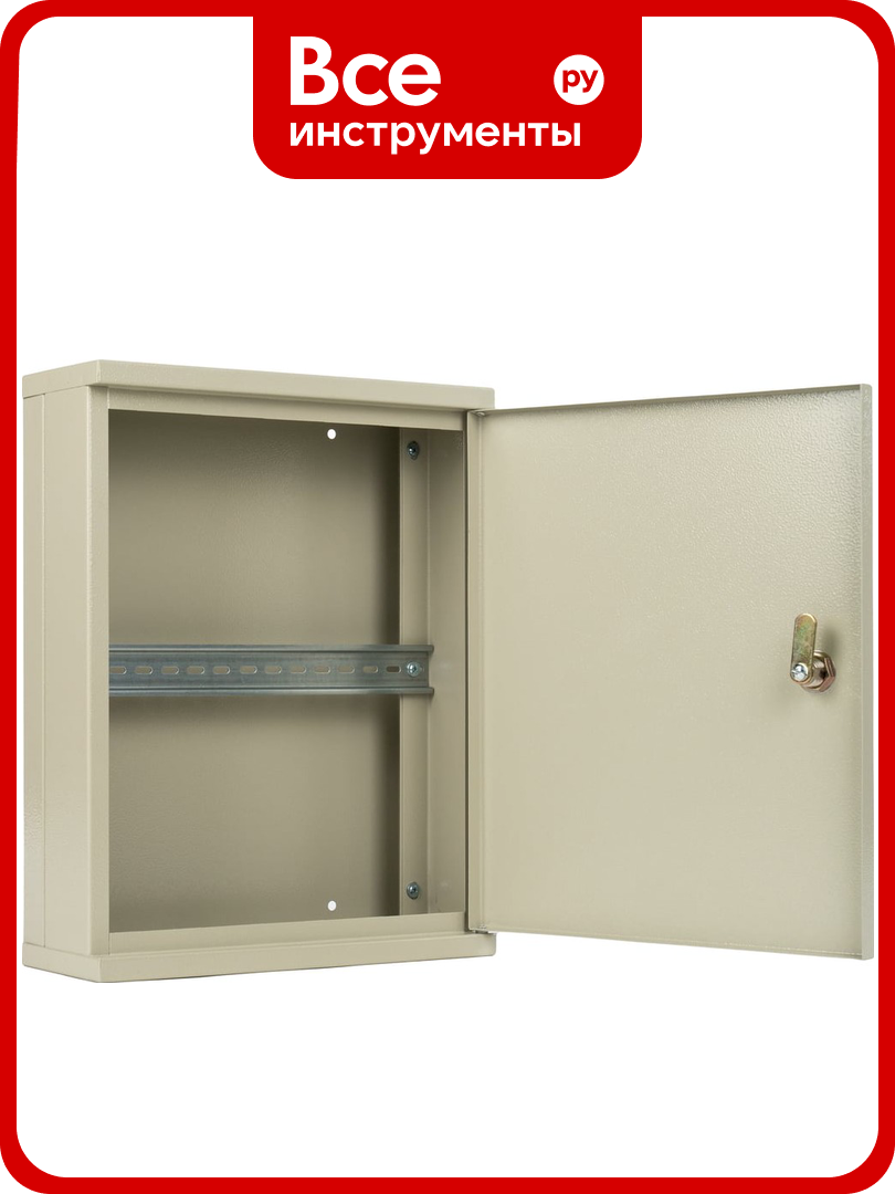 Ящик МЭК электрика с DIN-рейкой 395х310х120 Х IP31 MEC14102, сборки и размещения
