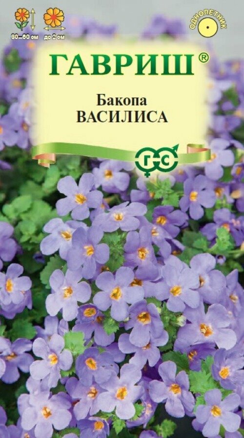Семена бакопы Гавриш Василиса, ампельное, однолетний, 3 шт 1999942443