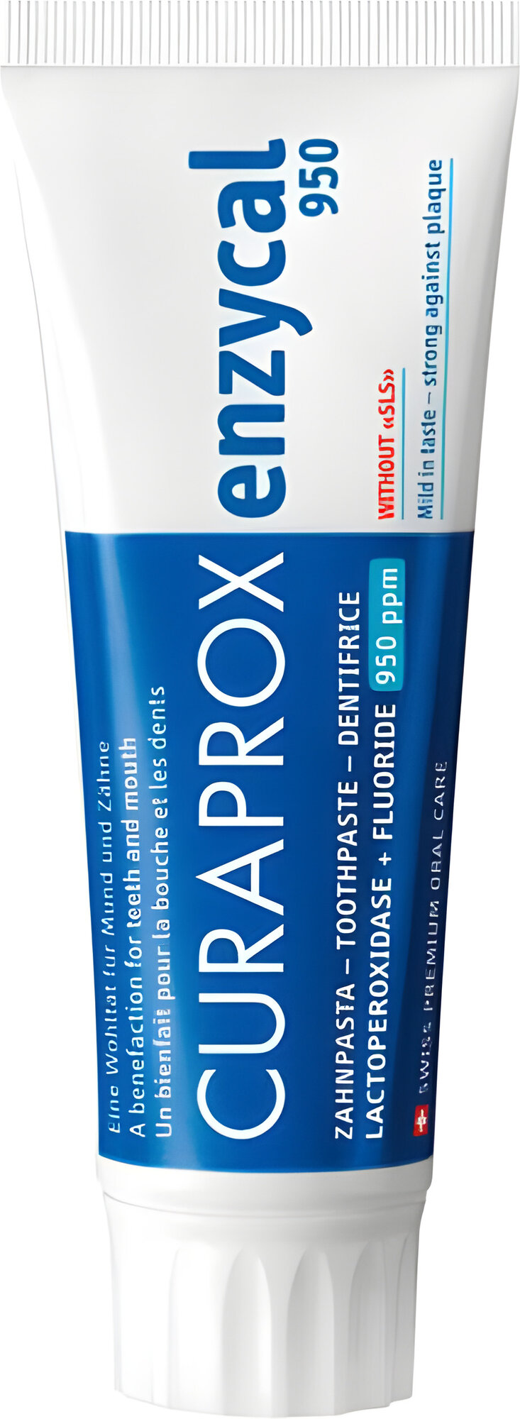 CURAPROX Зубная паста Enzycal 950 ppm с 6 лет Enzycal 950 Toothpaste 1 шт.
