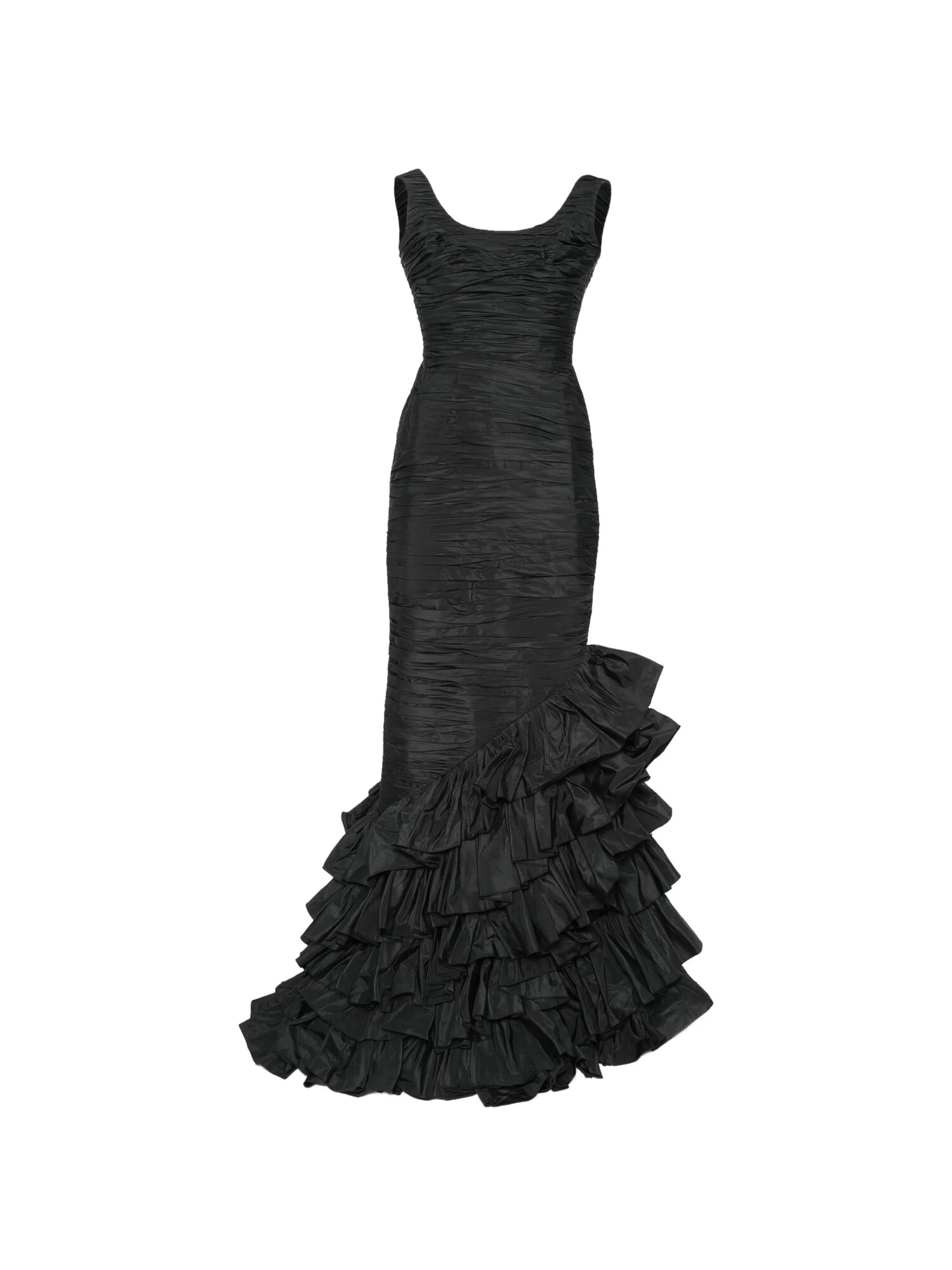 Платье Serafina ruffled gown