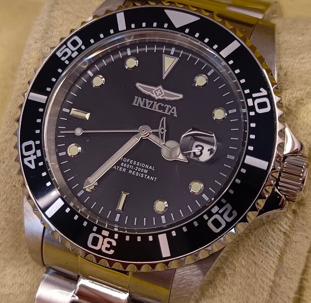 Наручные часы INVICTA Pro Diver, серебристый — фото 1