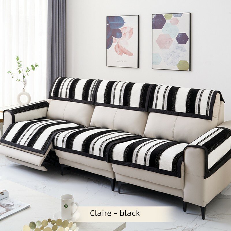Clair Черный 76х60см Маленькая Сидячая Подушка, Мягкая Ткань Снежинки